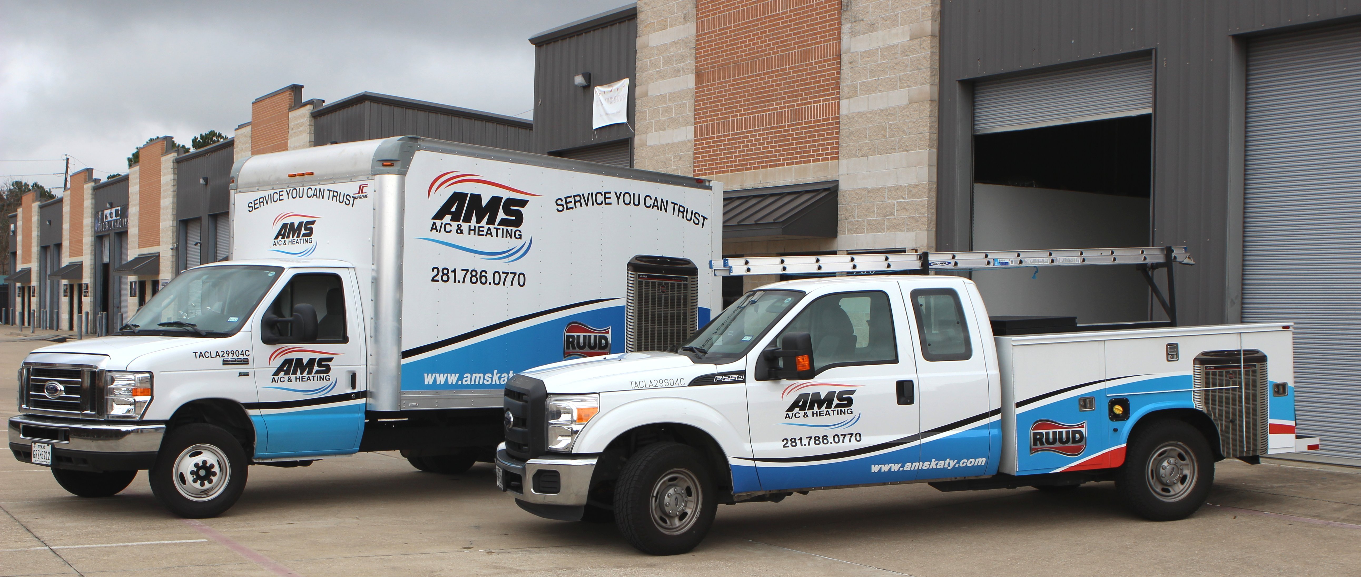 AMS A/C & Heating - AC Installment Photos - HVAC Experts in Katy Tx
